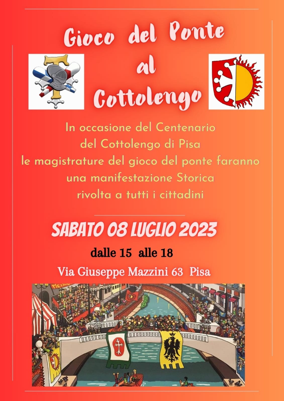 Al Cottolengo di Pisa il "Gioco del Ponte" - Direzione Assistenza ...